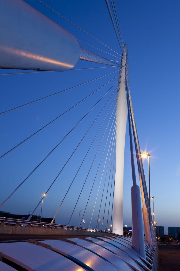 Prins Claus Bridge, Utrecht, The Netherlands | dpa lighting consultants ...